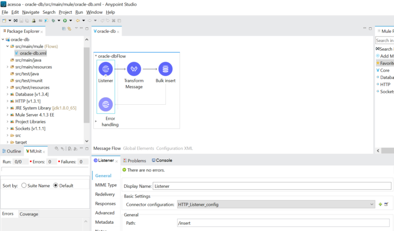 Bulk Insert In Database Using Mule Database Connector