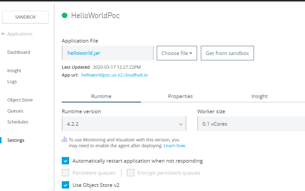 Manually deploy on Cloudhub - MuleSoft Deployment