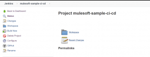 Mulesoft CI-CD Setup - MuleSoft Automatic Build and Deployment