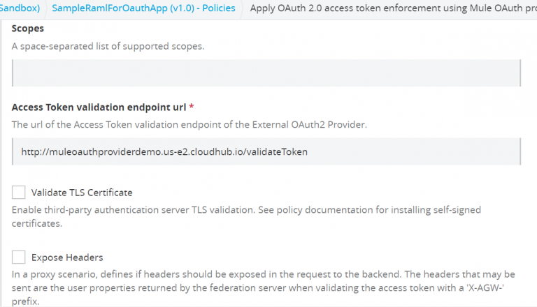 Oauth 20 Implementation Using Mule Oauth2 Provider