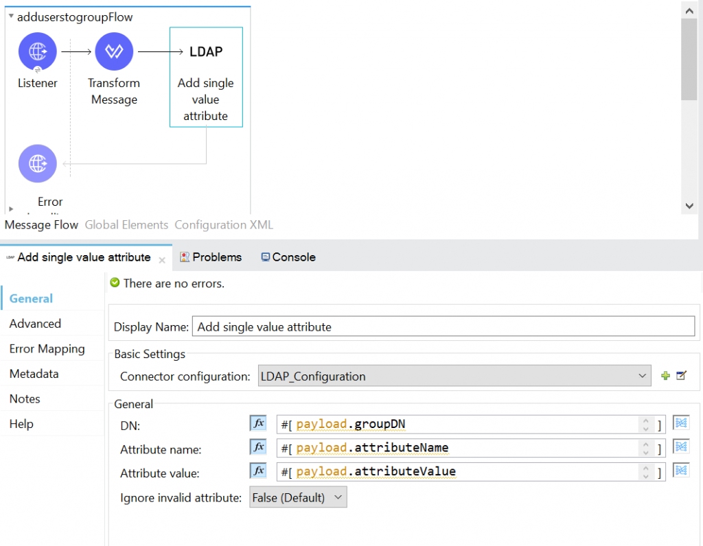 Add User To Ldap Group Ldap Connector In Mule 4