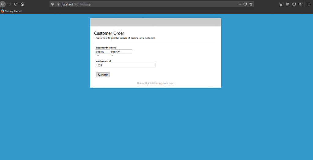 Mulesoft As Web Server For Web Application Mulesy