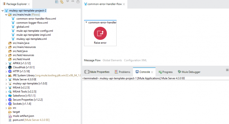 Template Project To Create Mule Application | Mulesoft Tutorials