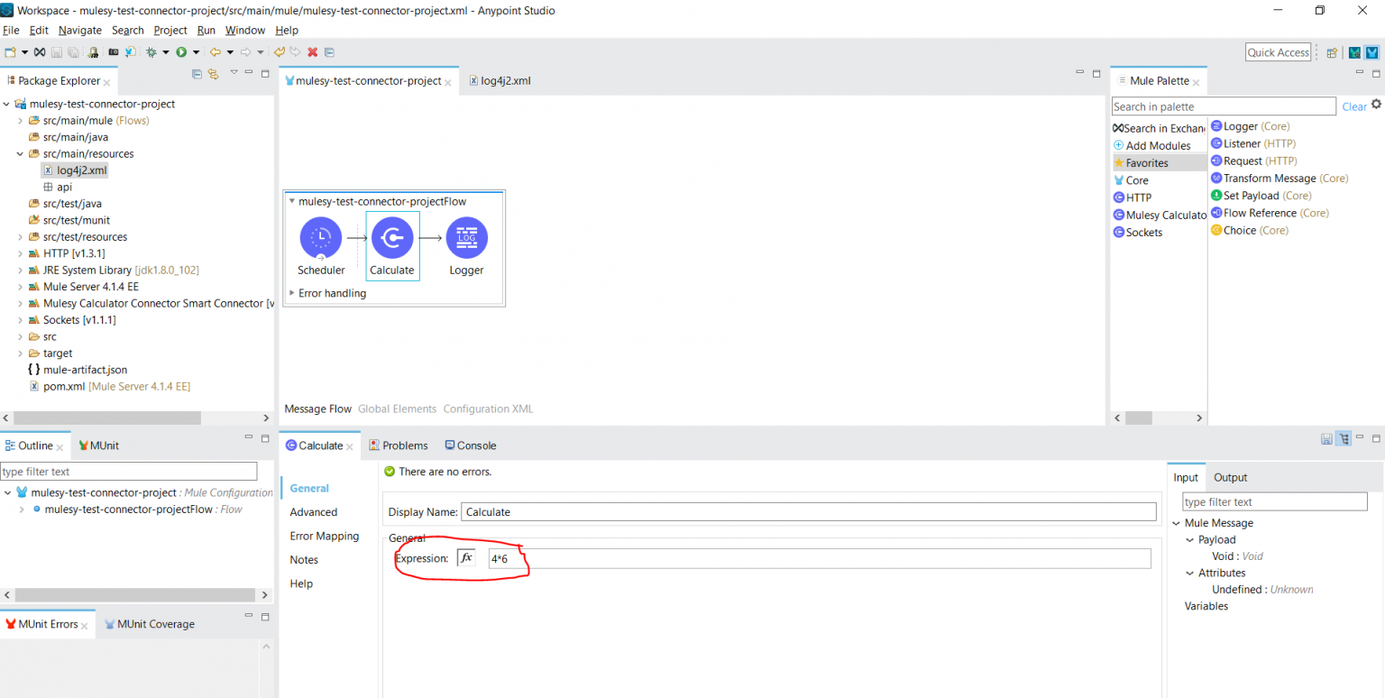 Creating mulesoft custom connector using xml based sdk Creating mulesoft custom connector using xml based sdk