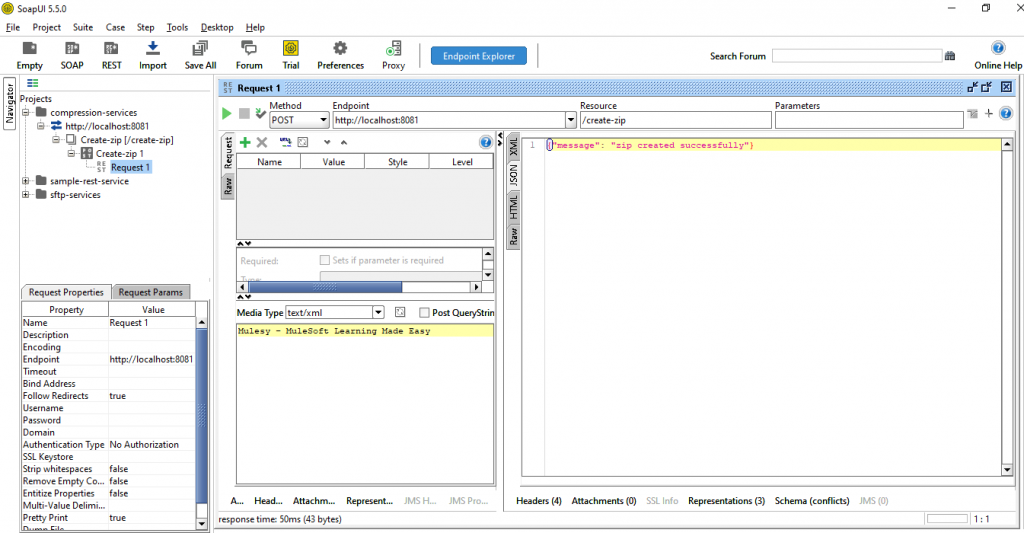 Create Zip file in Mule 4 | Compression Module - Mulesoft Tutorials