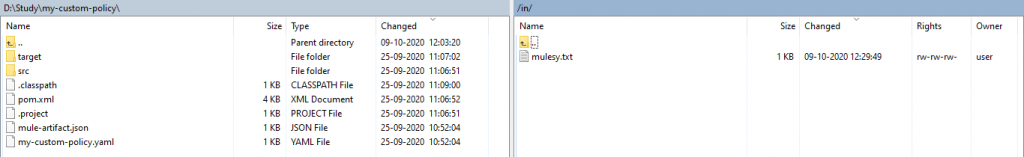 Write file on SFTP location - MuleSoft SFTP Connector