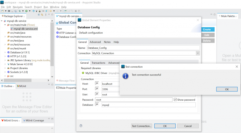 Connect With Mysql Db Through Mulesoft Mulesoft Tutorials