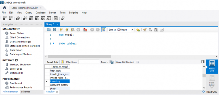 Execute DDL Statement in MySQL - MuleSoft DB connector