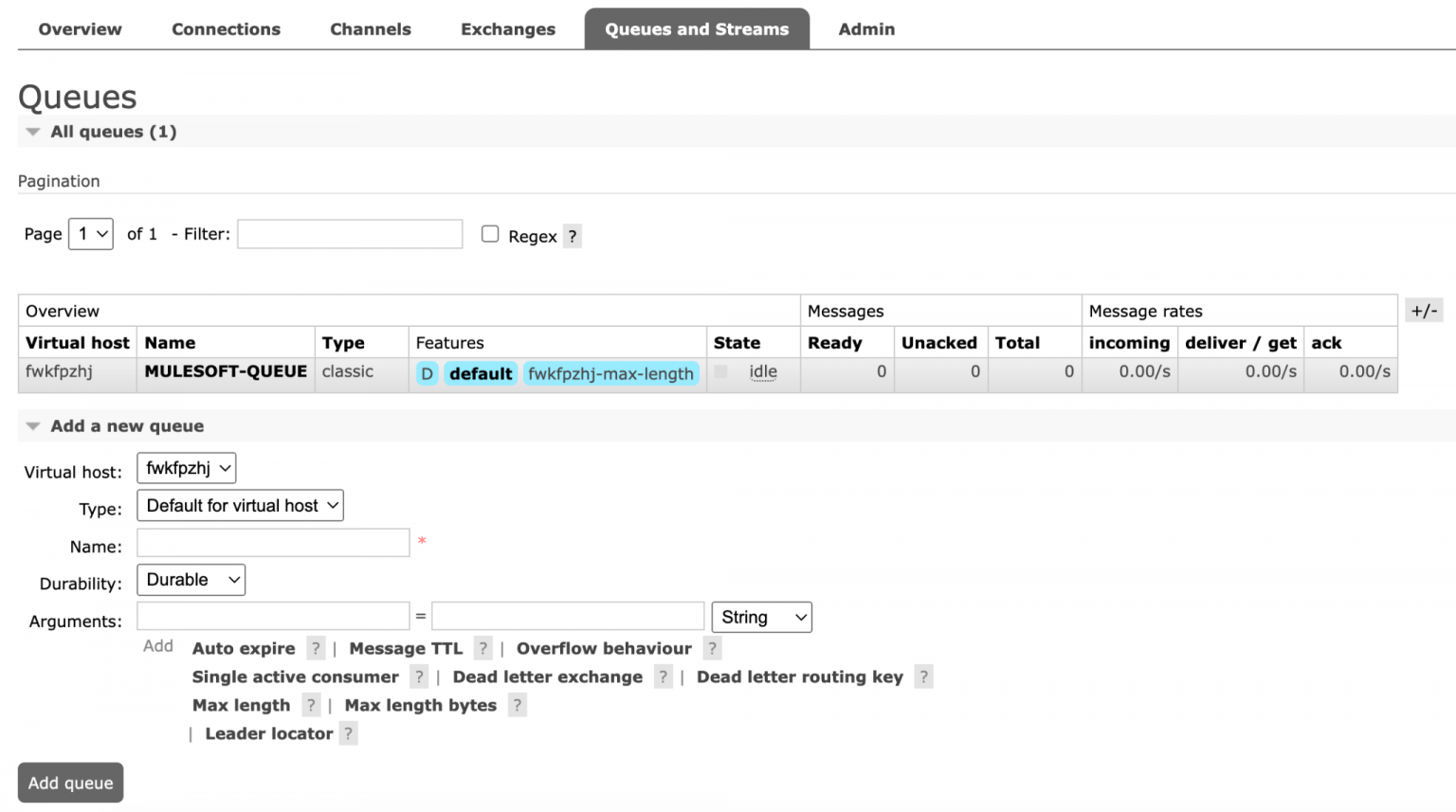 Interact with RabbitMQ in Mule Using AMQP Connector